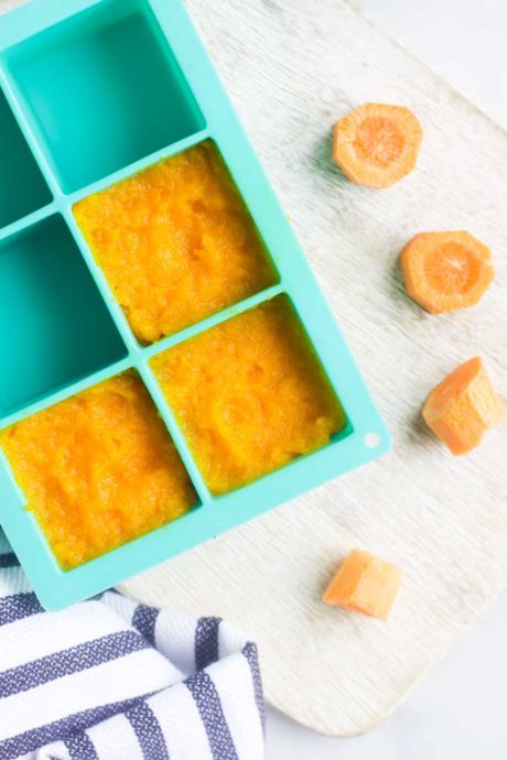 Carrot Puree - Healthy Little Foodies