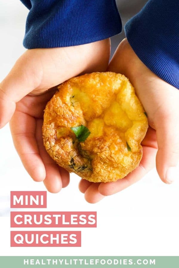Mini Crustless Quiches - Healthy Little Foodies