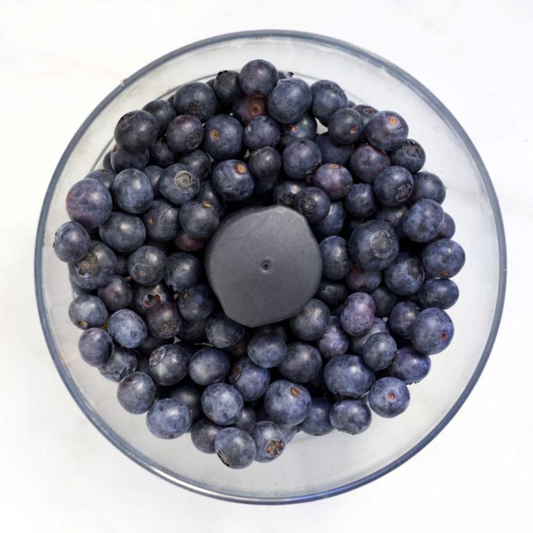 Blueberry Puree - Healthy Little Foodies