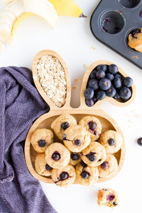 Easy Blueberry Muffins (for Babies and Toddlers) - Healthy Little Foodies