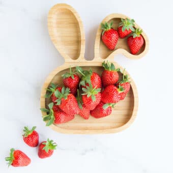Strawberries for Baby-Led Weaning (How to Serve/Cut) - Healthy Little ...