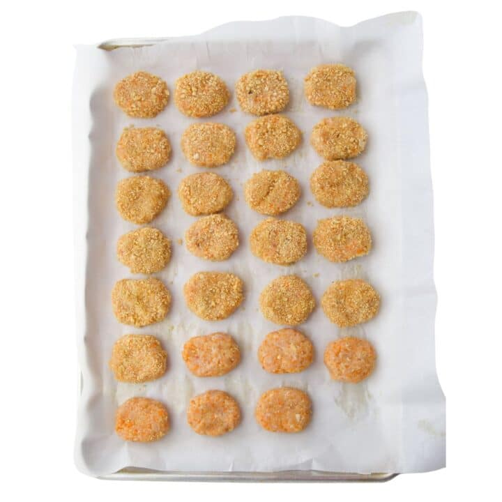 Chicken Nuggets with Veggies - Healthy Little Foodies