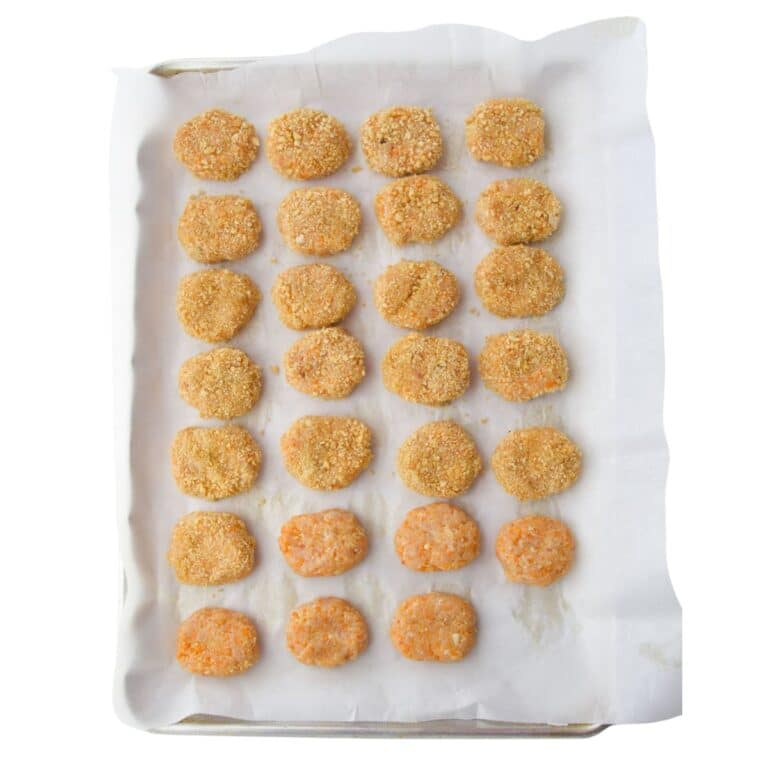 Chicken Nuggets with Veggies - Healthy Little Foodies
