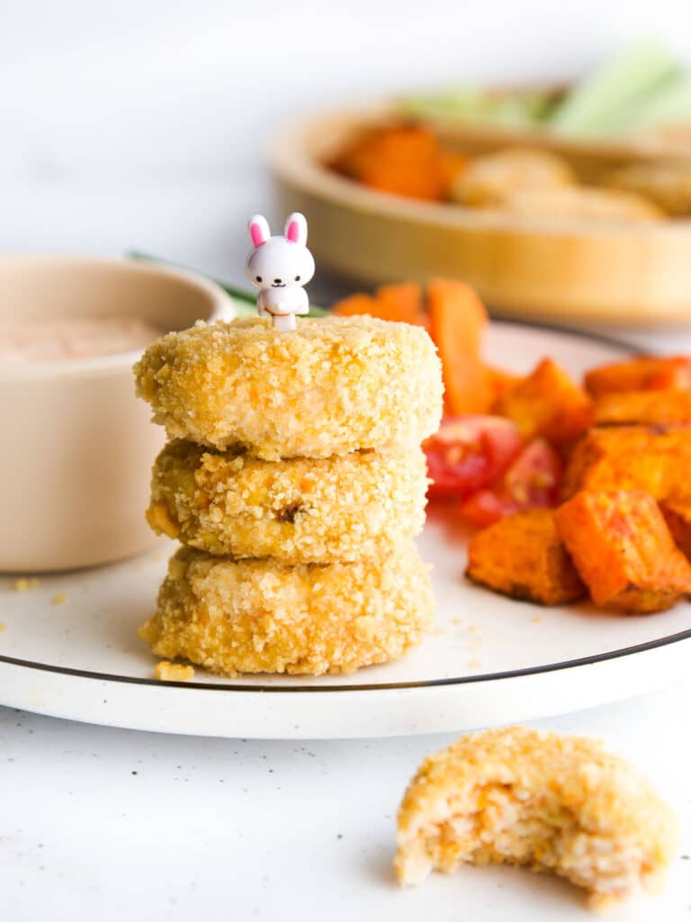 Chicken Nuggets with Veggies - Healthy Little Foodies